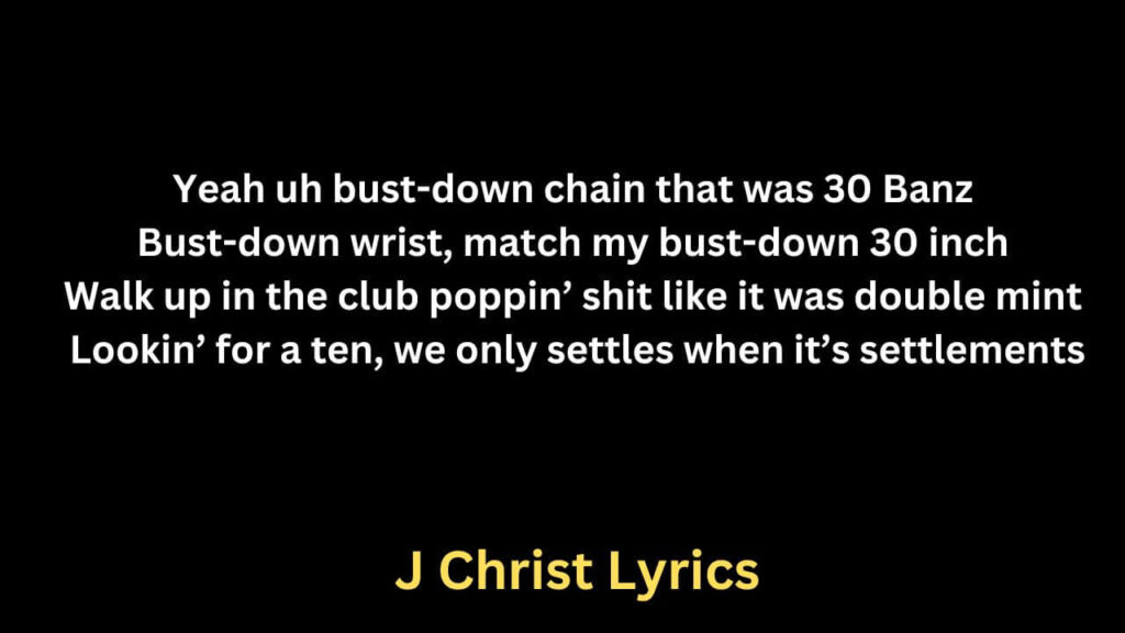 Lil Nas X - J CHRIST Lyrics New Amazing Song 2024