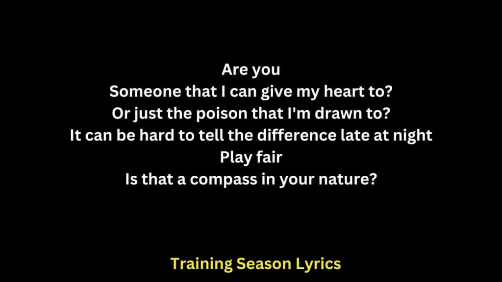 Dua Lipa - Training Season Lyrics (Official Music Video) Amazing Song 2024
